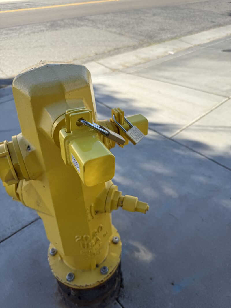 Fire Hydrant Stem Guard - BackFlow Theft Protection